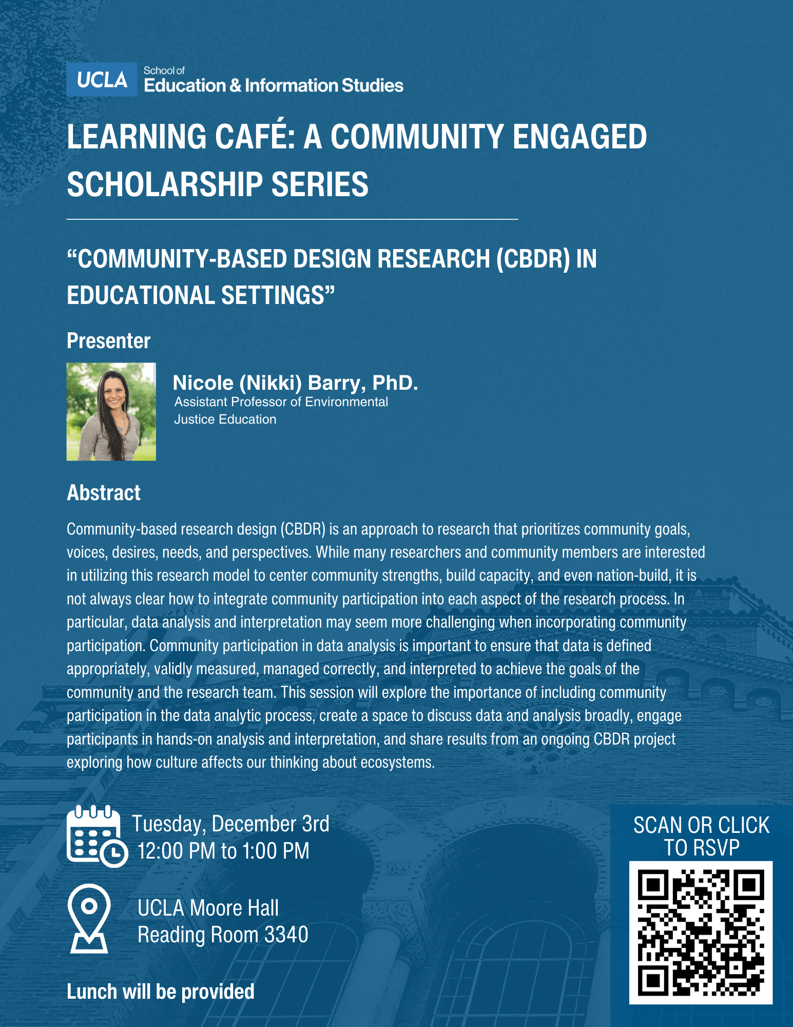 Learning Café: A Community Engaged Scholarship Series with Nicole ...