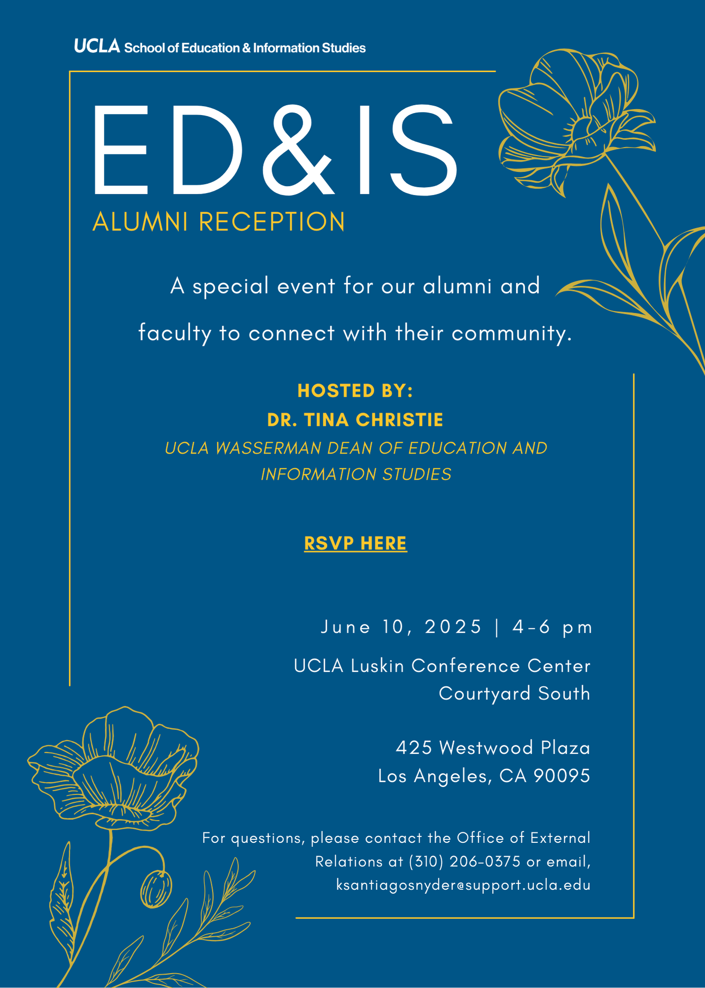 UCLA Ed&IS Alumni Reception 2025 - UCLA School of Education ...