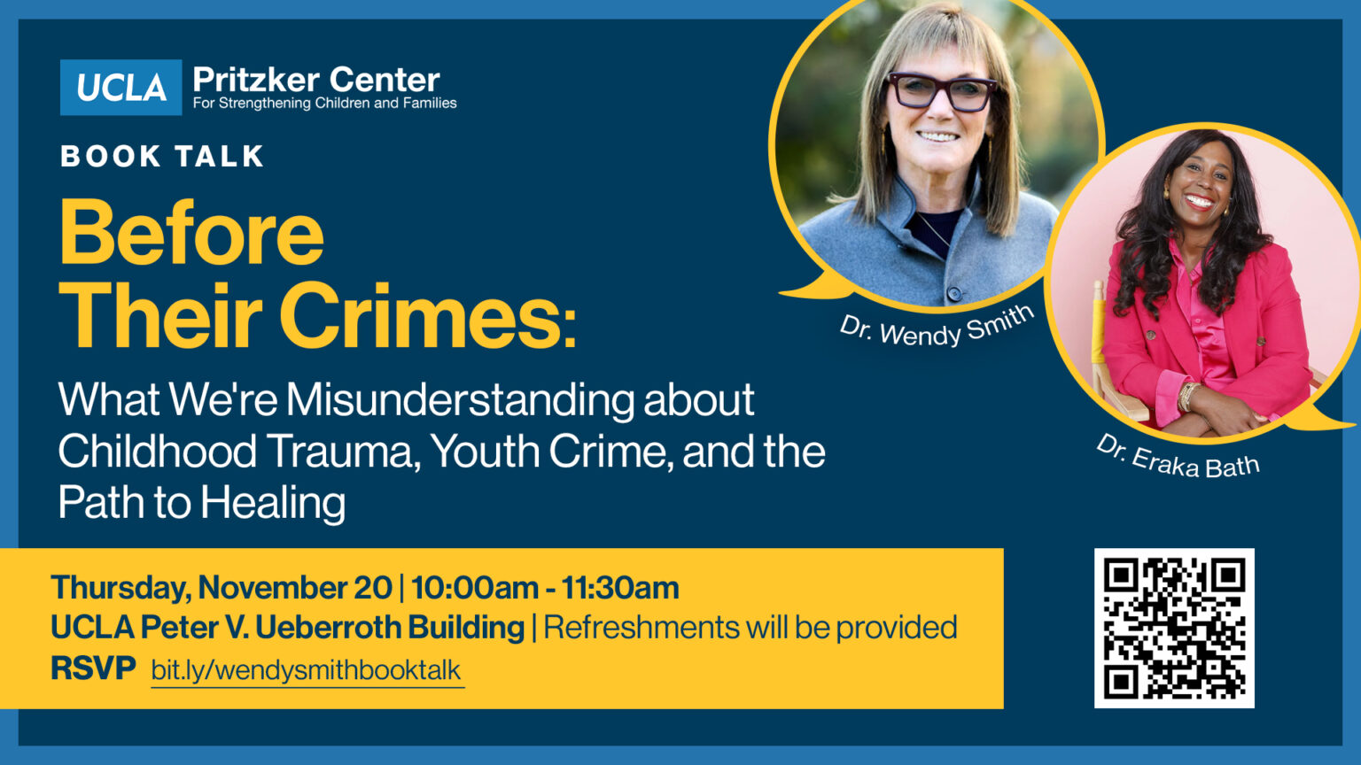 Book Talk // Before Their Crimes: What We're Misunderstanding about Childhood Trauma, Youth ...
